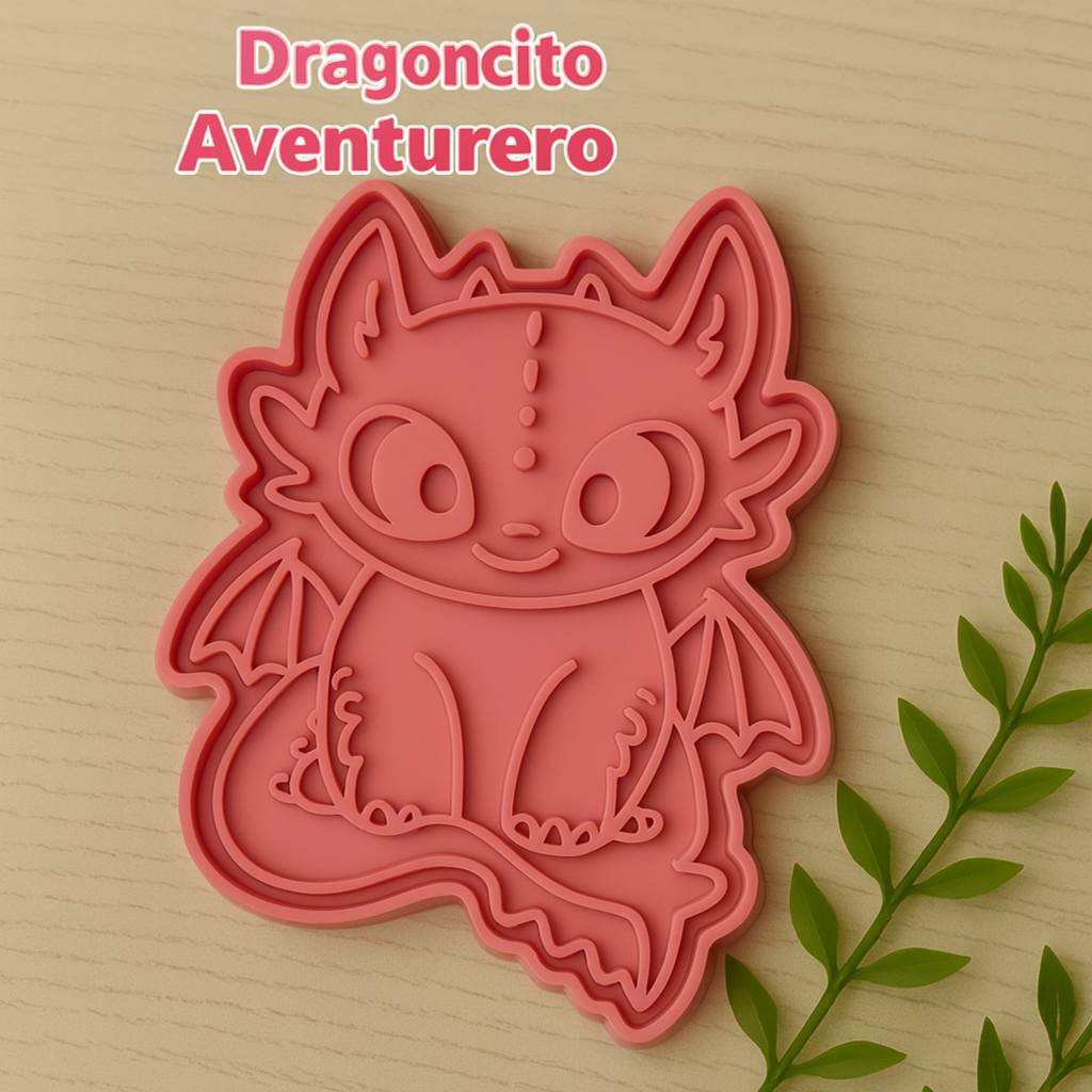 Dragoncito Aventurero – Lovely Cutter LLC